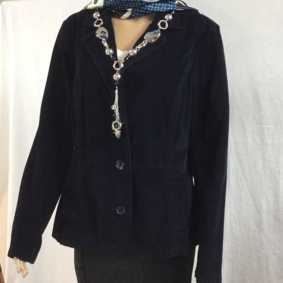 St. John's Bay | Jackets & Coats | St Johns Bay Navy Blue Corduroy ...